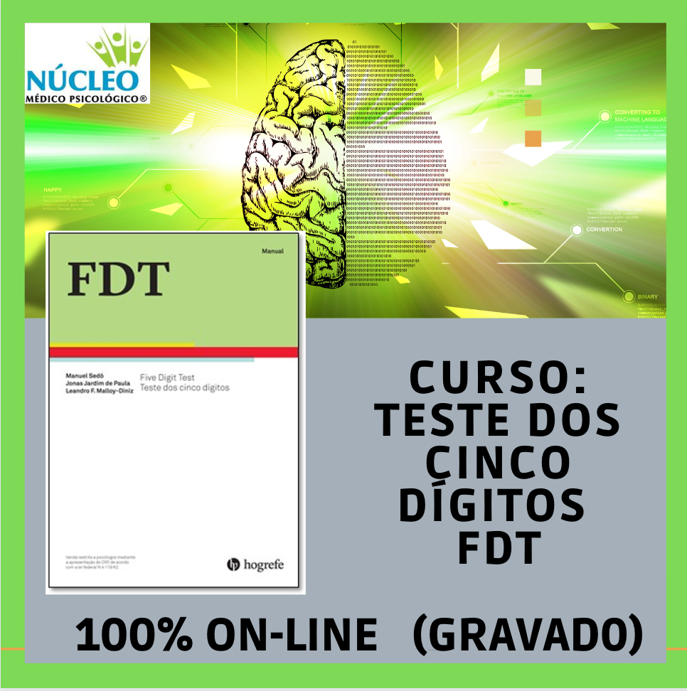 Curso: FDT - Teste 5 dígitos (12h) - Curso EAD 100% GRAVADO - CURSOS ...